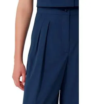 Max Mara Benda Wide Leg Trousers - Blue
