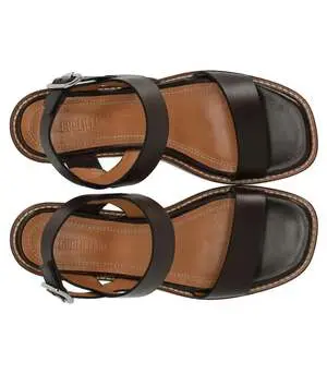 GUGLIELMO ROTTA Gima Chocolate Heeled Sandal