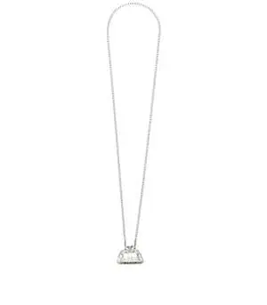 Max Mara Pasticcino Necklace With Charm - Transparent