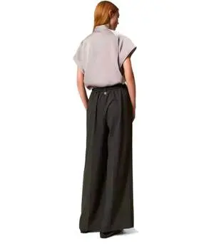 TWINSET Wide Leg Trousers - Grey