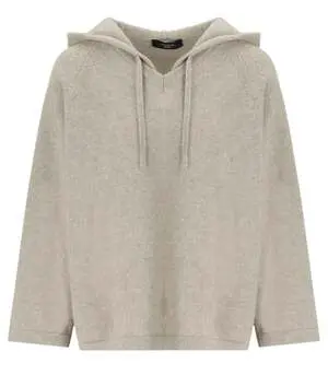 Max Mara Ghianda Wool Hooded Sweater