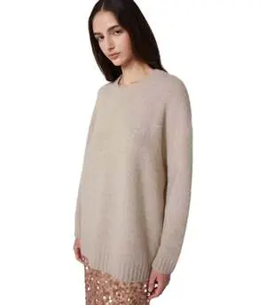 Max Mara Pesco Alpaca-blend Crewneck Sweater