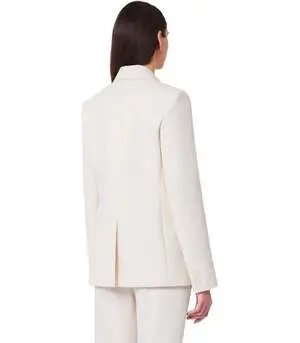 Max Mara Uva Single Breasted Jacket - Ivory