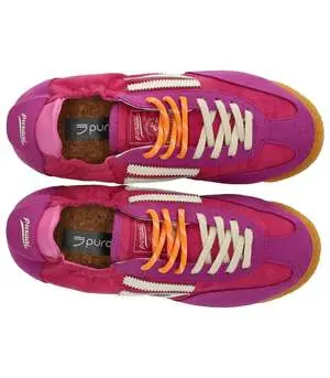 PURAAI Panther Vintage Nylon Sneaker - Fuchsia