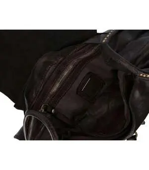 CAMPOMAGGI Dark Shoulder Bag