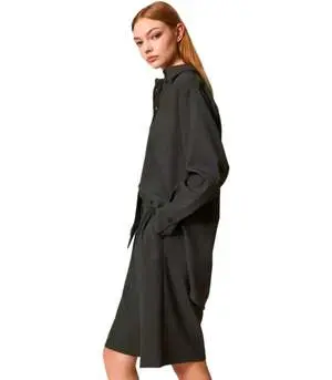 TWINSET Bermuda Shorts With Logo Buckles