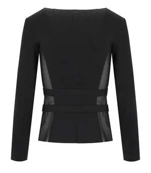Elisabetta Franchi Crepe Bustier Jacket