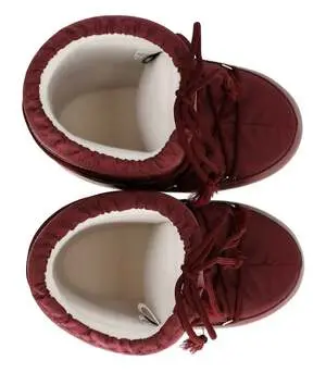 Moon Boot Icon Nylon Snow Boots - Red