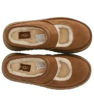 UGG Bea Suede Mary Jane Platform Shoes