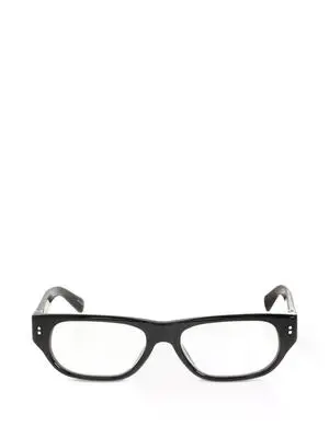 Jacquemus Rectangle Frame Eyeglasses - Black