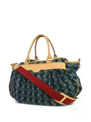 LOUIS VUITTON Cabas Raye Monogram Tote Bag - Blue