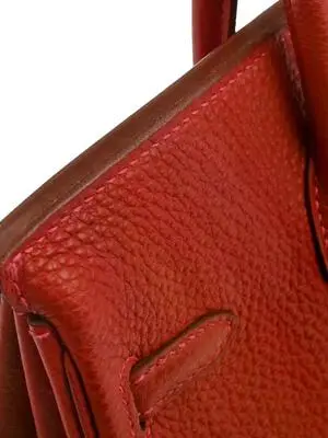 Hermès 2005 25 Birkin Bag - Red