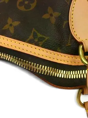 LOUIS VUITTON Lockit Monogram Tote Bag - Brown