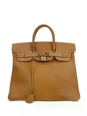 Hermès 1999 Haut À Courroies Tote Bag - Neutrals