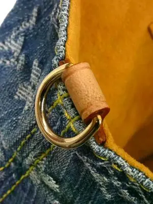 LOUIS VUITTON Monogram Denim Backpack