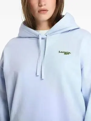 Lacoste Logo Patch Drawstring Hoodie