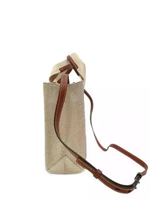 Chloé Woody Logo-strap Tote Bag - Neutrals