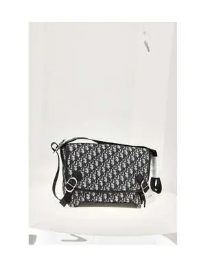 Dior Monogrammed Pouch - Blue