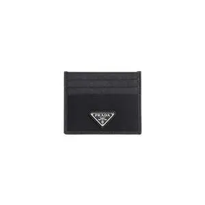 Prada Re-nylon Card Holder - Black