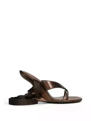 MARC ELLIS Tie-fastening Wedge Sandals