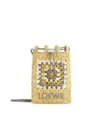 Loewe Drawstring Pocket Bag - Cream