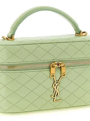 Saint Laurent Gaby Vanity Quilted Lambskin Handbag