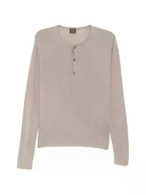 TEAM WANG DESIGN Reset Henley Long Sleeve T-shirt