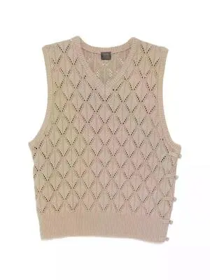 TEAM WANG DESIGN Reset Knitted Vest