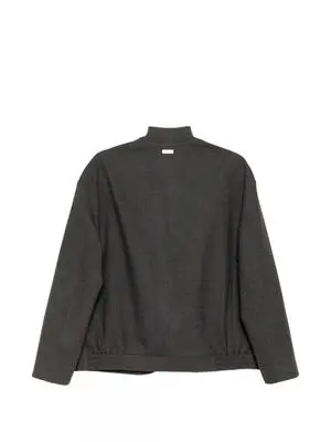 TEAM WANG DESIGN Ash Ribbed Frog-fastening Jacket