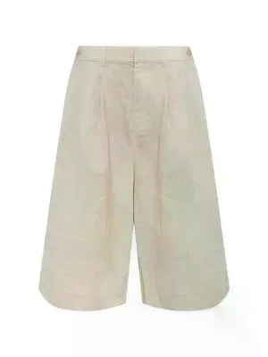 GESTUZ Pleated Wide-leg Shorts