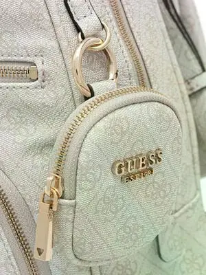 Guess Logo Print Zip-around Backpack