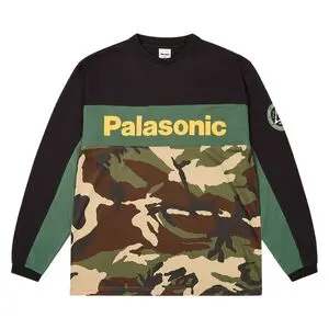 PALACE Hi Ya Long Sleeve Woodland Camo Shirt