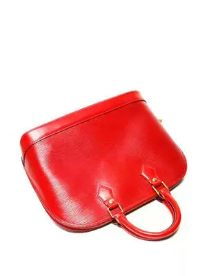 LOUIS VUITTON Epi Alma Pm Handbag - Red