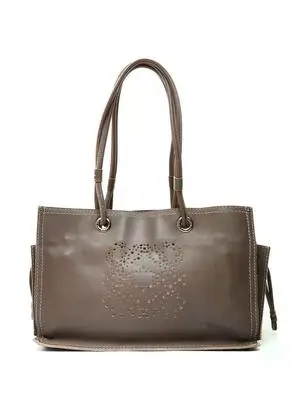 Loewe Anagram Leather Tote Bag