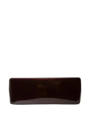 LOUIS VUITTON Monogram Vernis Rayure Wilshere Pm Handbag - Red
