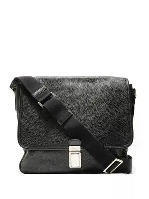 Prada Flapped Leather Shoulder Bag