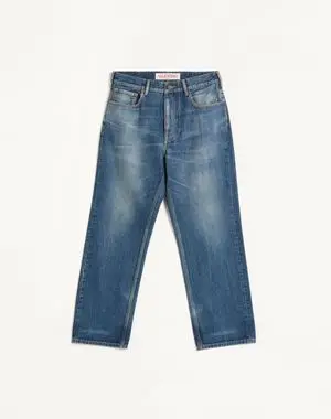 Valentino Garavani Regular Fit Trousers - Denim
