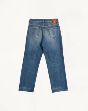 Valentino Garavani Regular Fit Trousers - Denim