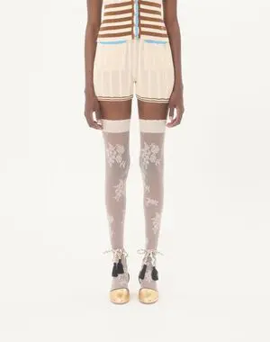 Valentino Garavani Vlogo Knit Shorts