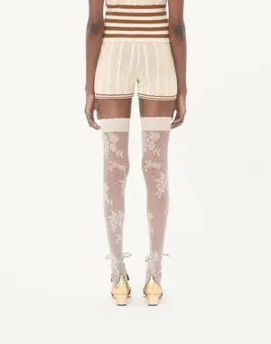Valentino Garavani Vlogo Knit Shorts
