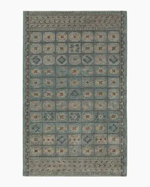 Quince Cambria Wool Rug - Blue