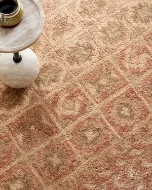 Quince Cambria Wool Rug - Rust