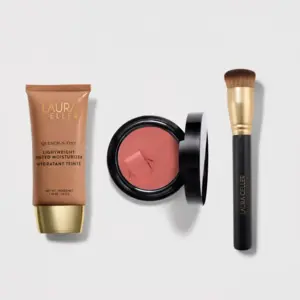 Laura Geller Beauty Fresh & Hydrated Face Essentials Makeup Kit (3 Pieces) Deep