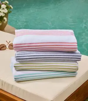 PEACOCK ALLEY Aegean Stripe - Navy