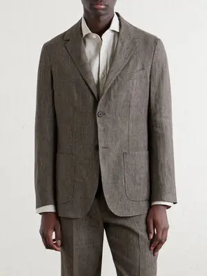 Sunspel Linen Suit Jacket