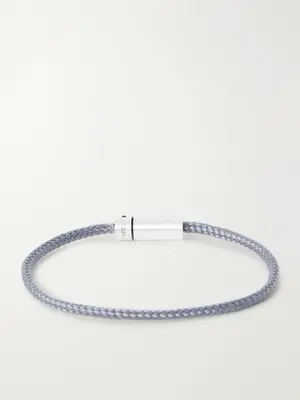 Le Gramme 5g Sterling Silver Woven Bracelet