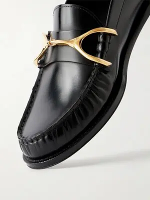 Alexander McQueen Leather Loafers