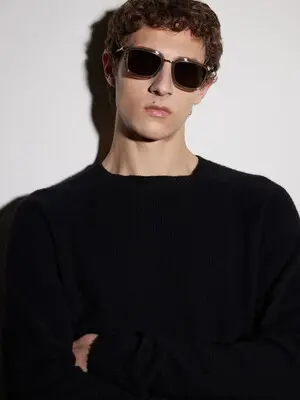 Dior Square Acetate Sunglasses - Brown