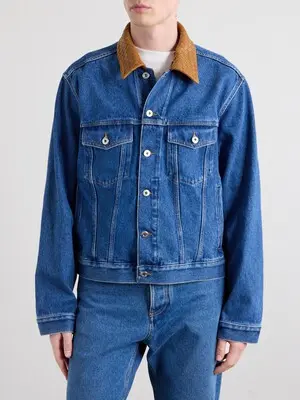 Bottega Veneta Panelled Denim Jacket