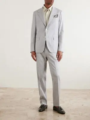 Mr P. Wool And Linen-blend Suit Jacket
